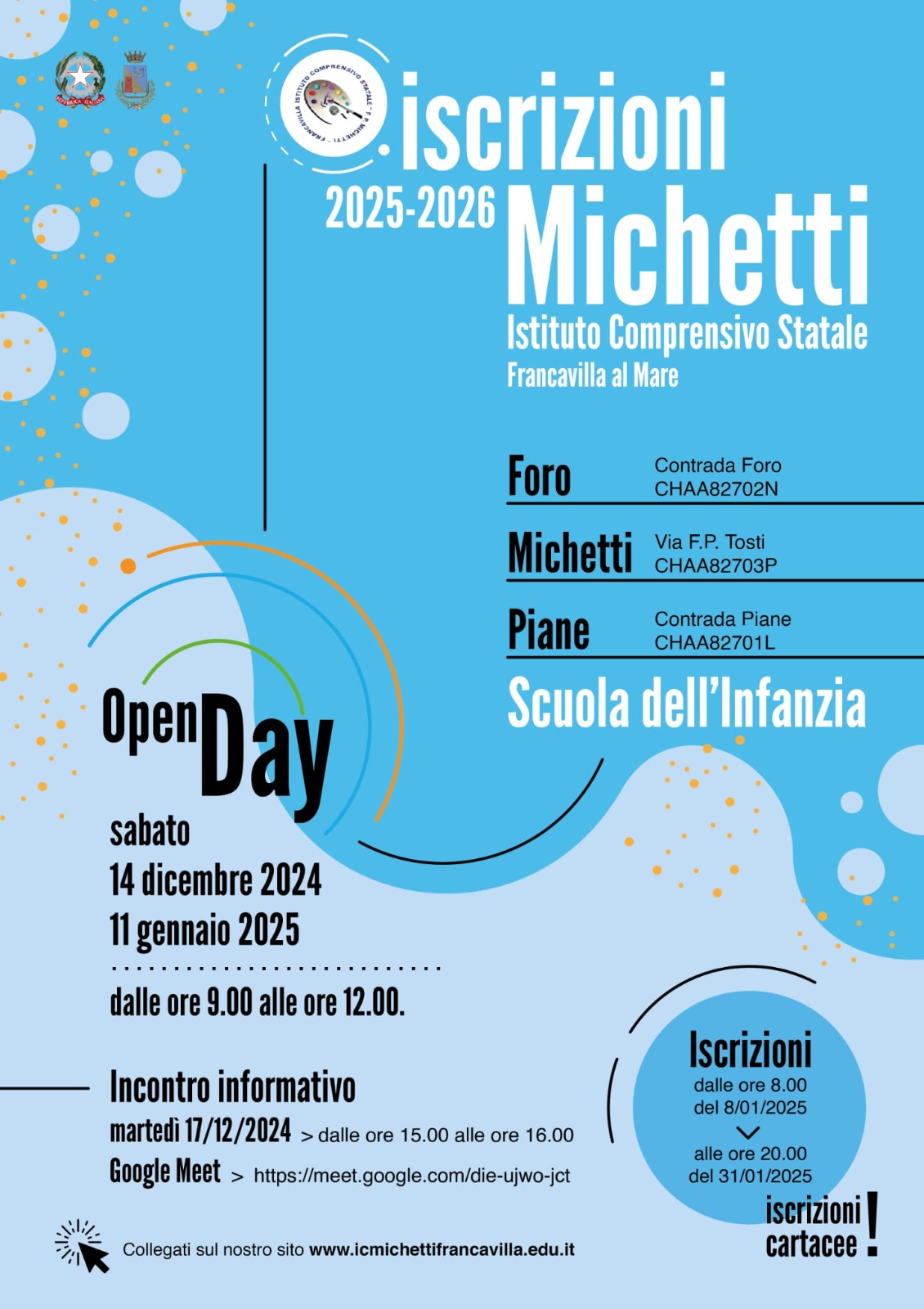 Istituto Comprensivo "F. P. Michetti" – Email: chic82700q@istruzione.it – PEC: chic82700q@pec ...